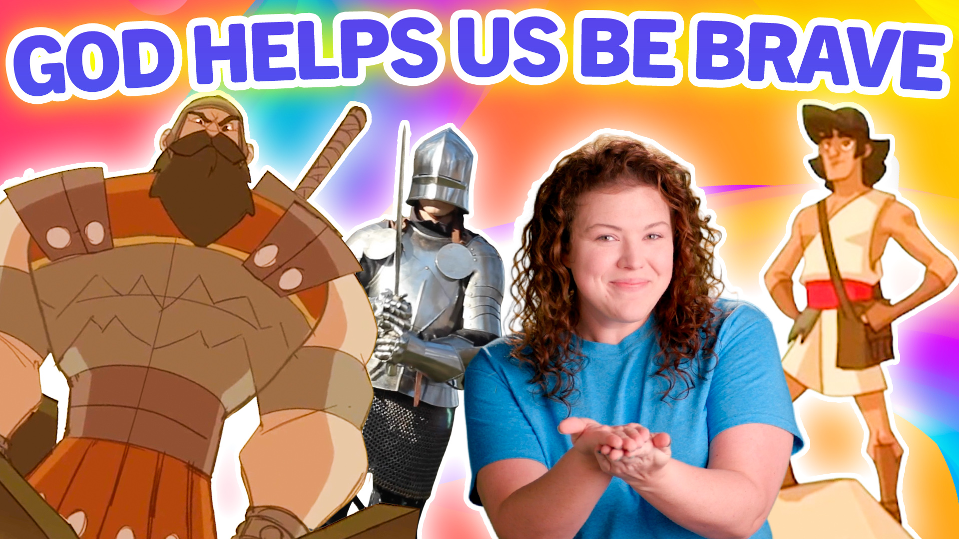 God Helps Us Be Brave! | David and Goliath | Kids’ Club at Home ...